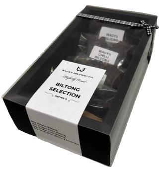 BILTONG SELECTION BOX – Wagyu Biltong Co.