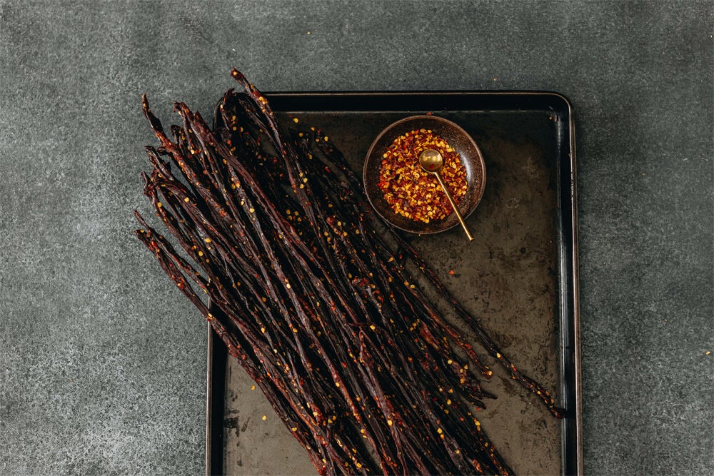 WAGYU CHILLI STICKS (100g packet) 20% OFF – Wagyu Biltong Co.